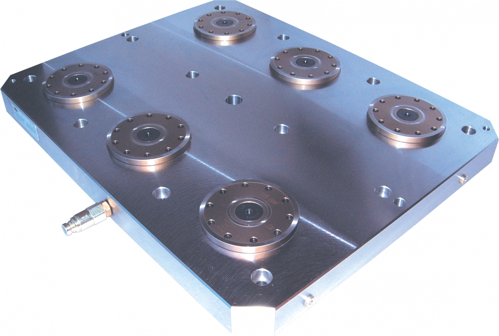 Vischer&Bolli DockLock-nollapistekiinnitysjärjestelmä - paineilmatoiminen